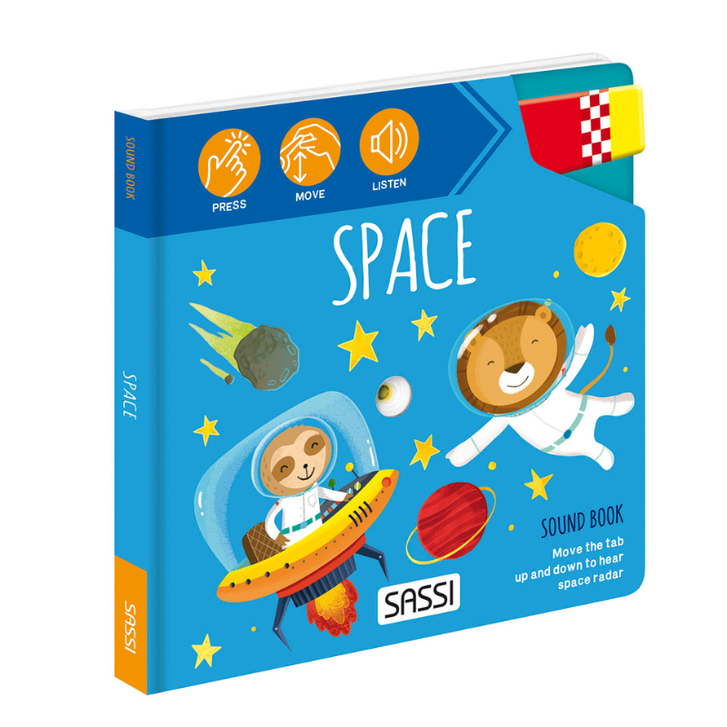 Sassi Sound Book - Space – Axis Toys & Gifts