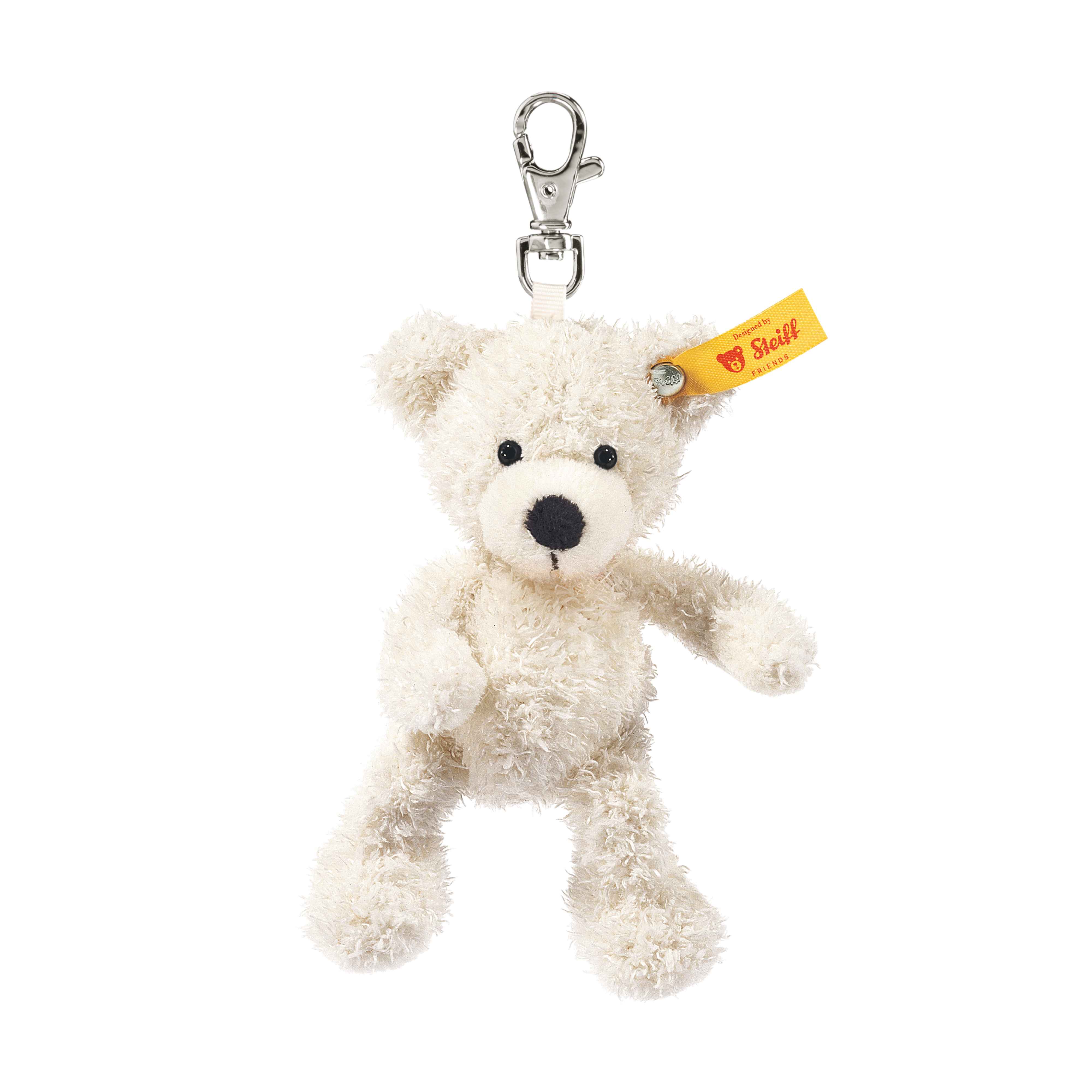 Steiff Key Ring, Lotte White Teddy Bear, 12 cm – Axis Toys & Gifts