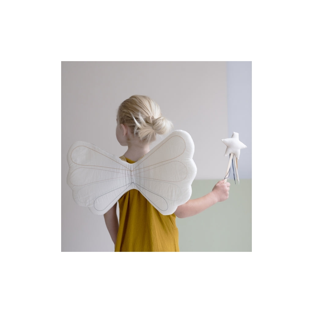 Fabelab - Dress Up - Wings - Rainbow - Natural, 55 cm – Axis Toys & Gifts