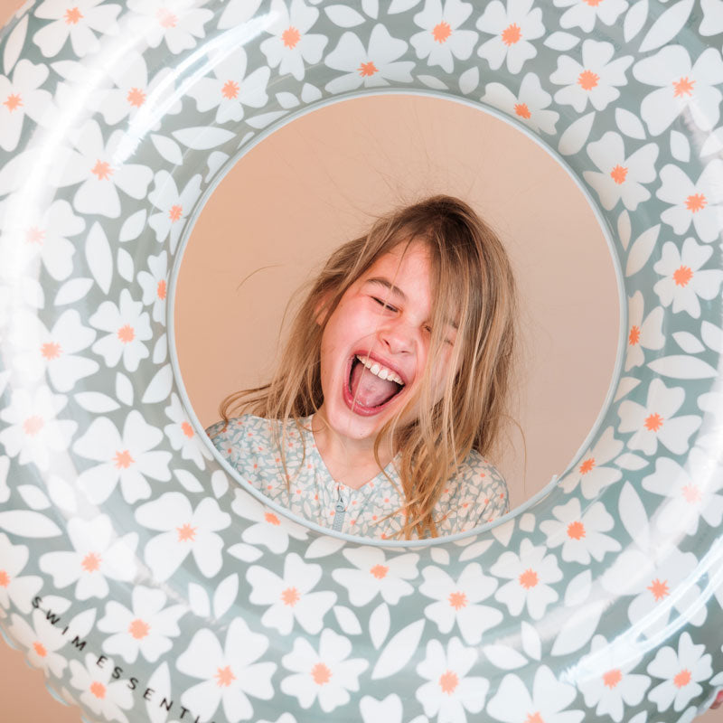 Swim Essentials Inflatable Swim Ring - Florish Green, 90 cm – Axis Toys ...