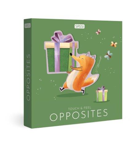 Sassi Touch & Feel Pocket Book - Opposites – Axis Toys & Gifts