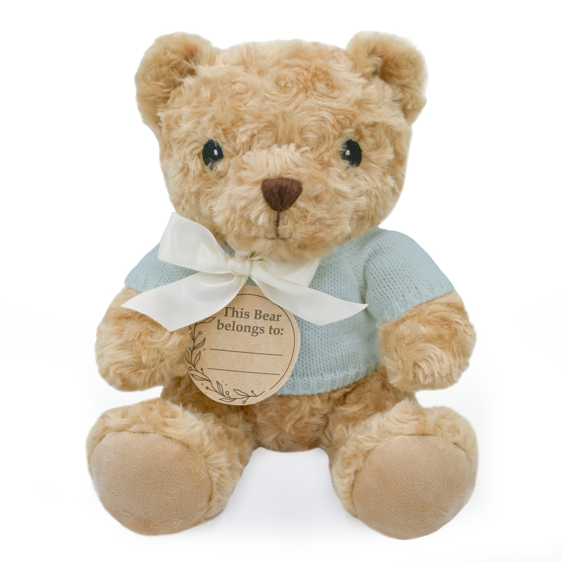 Lola & Bear My First Teddy Bear, Blue, 23 cm – Axis Toys & Gifts